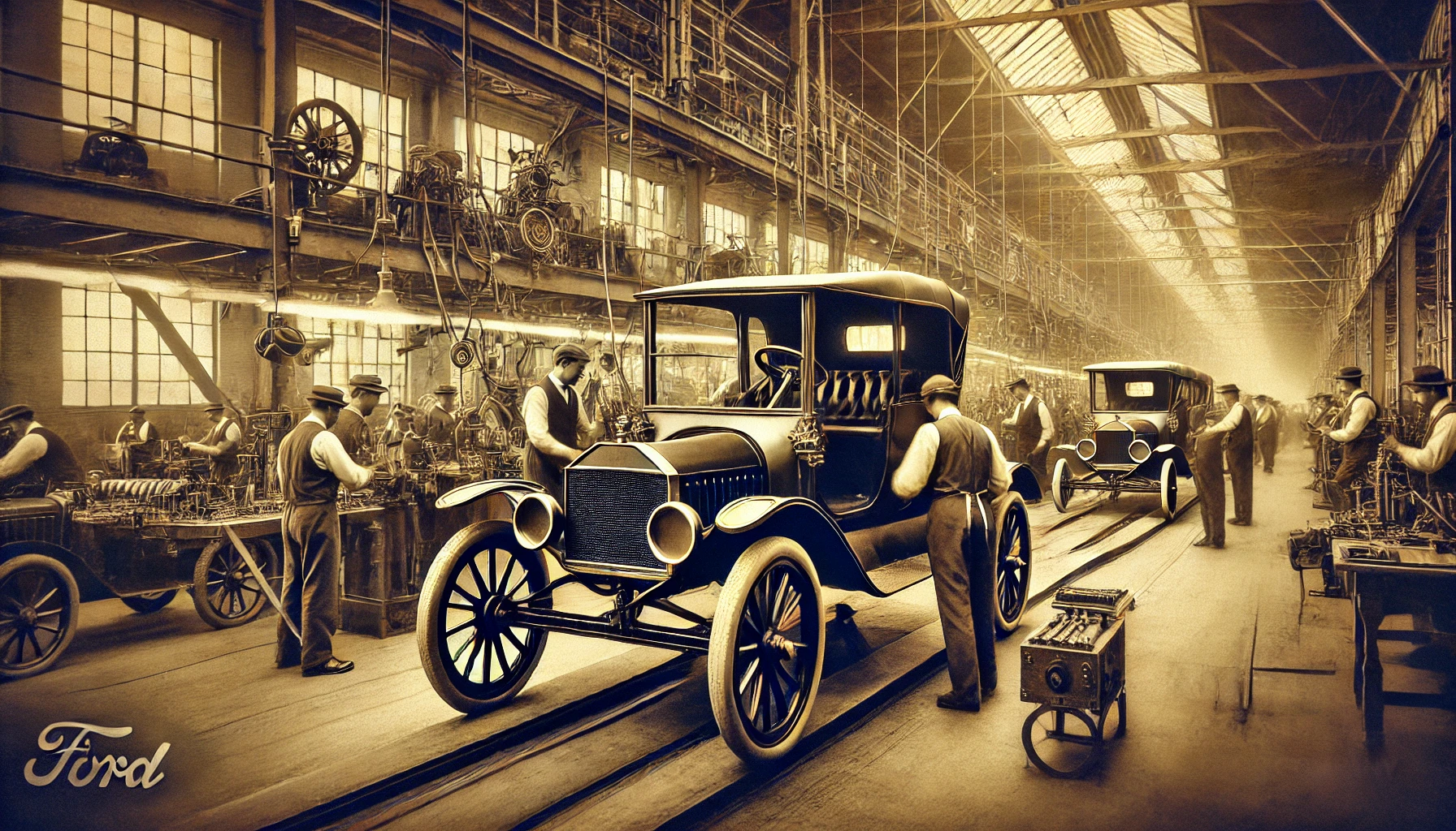 The Birth of a Giant: Tracing the Pioneering Journey of Ford Motor Company